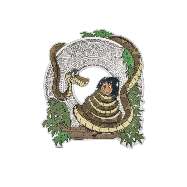 THE JUNGLE BOOK KAA 1 OZ SILVER COLLECTIBLE COIN — The Gift Mart